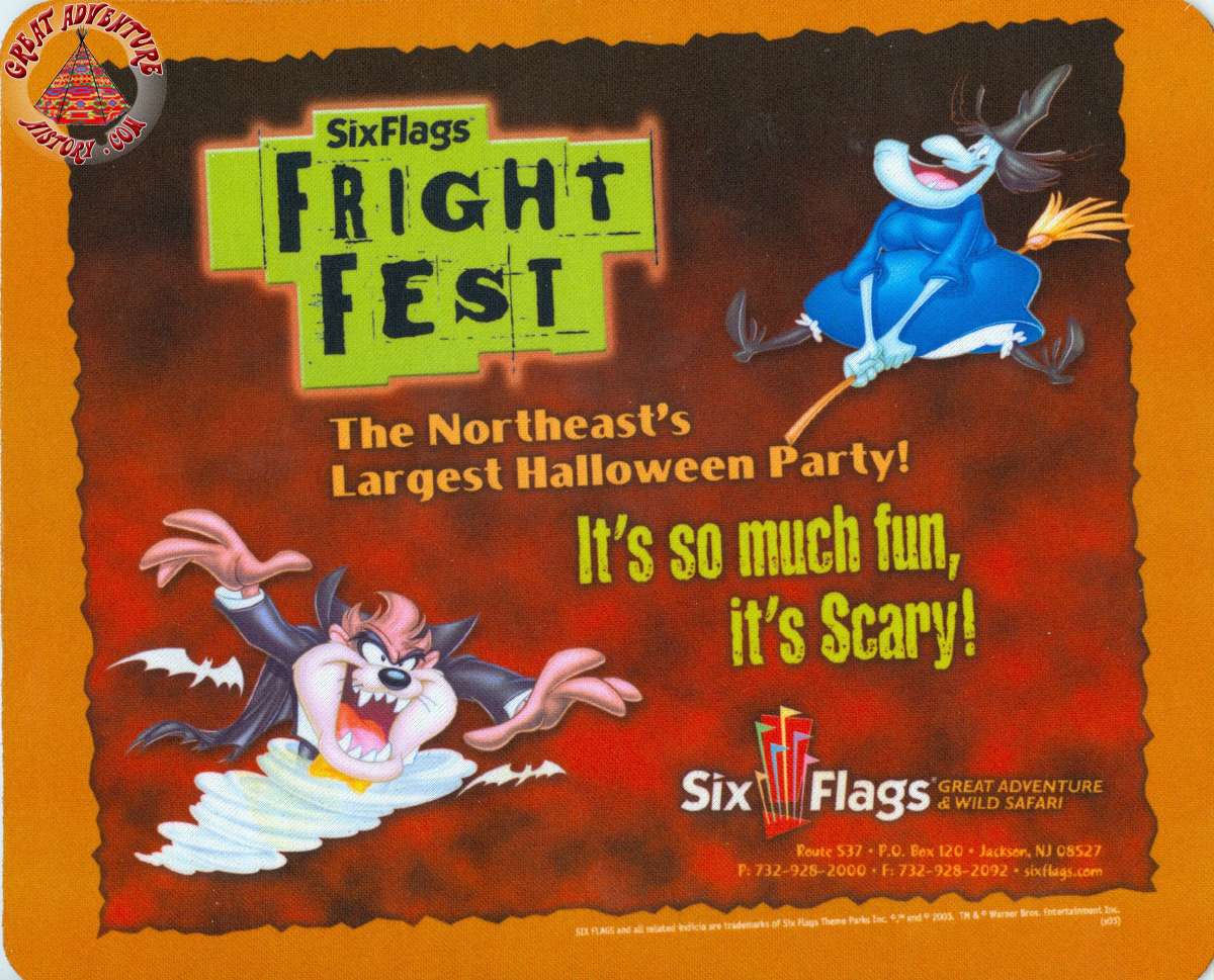 Fright Fest 2003 (Six Flags Great Adventure) | Six Flags Wiki | Fandom Fright Fest 2003 (Six Flags Great Adventure) | Six Flags Wiki | Fandom