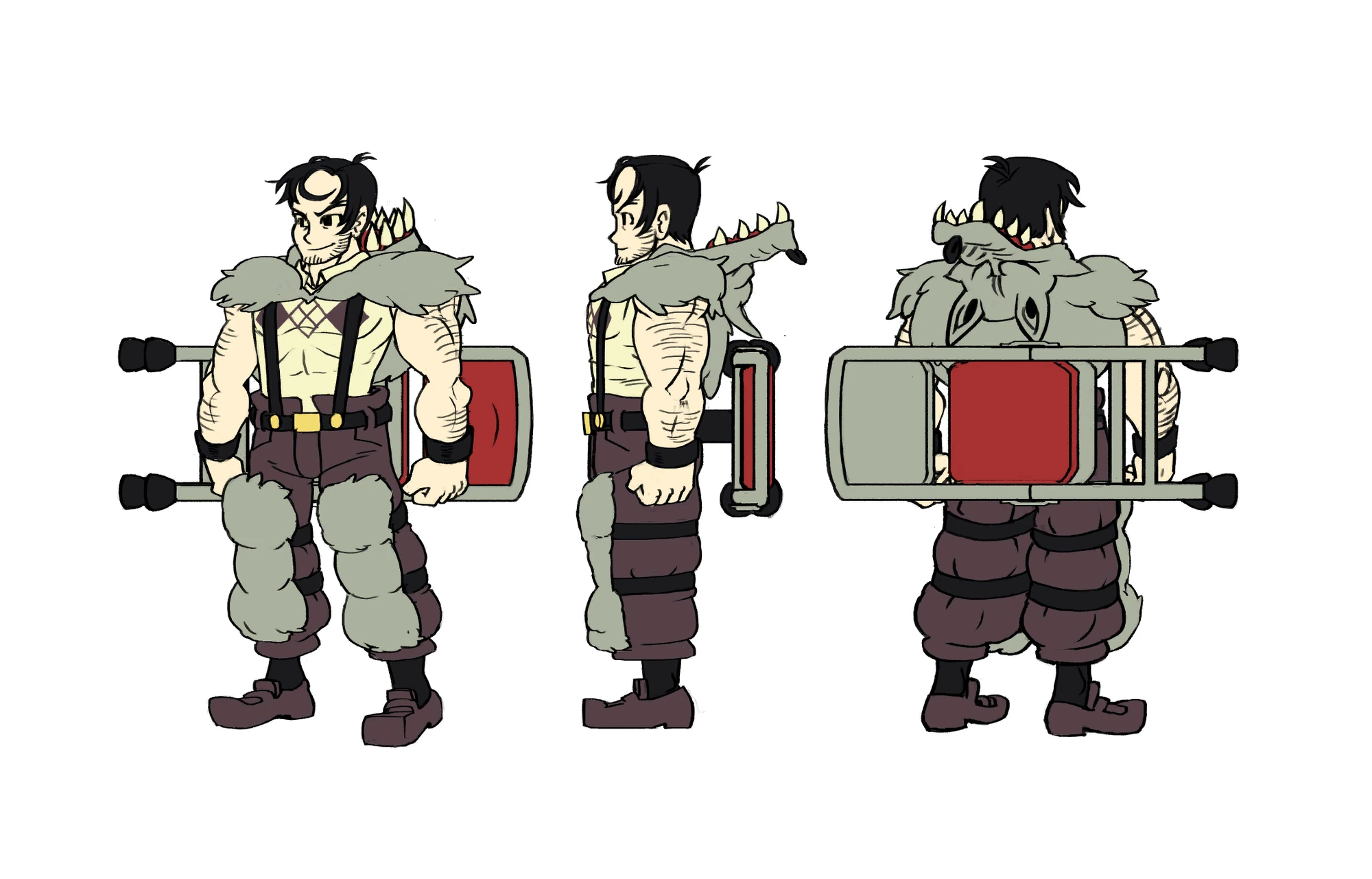 Image - Beowulf ModelSheet LRG.png | Skullgirls Wiki | FANDOM powered ...