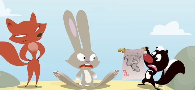 Image - Skunk, Rabbit, and Fox.png | Skunk Fu Wiki | FANDOM powered by ...