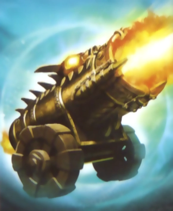 Golden Dragonfire Cannon | Skylanders Wiki | Fandom