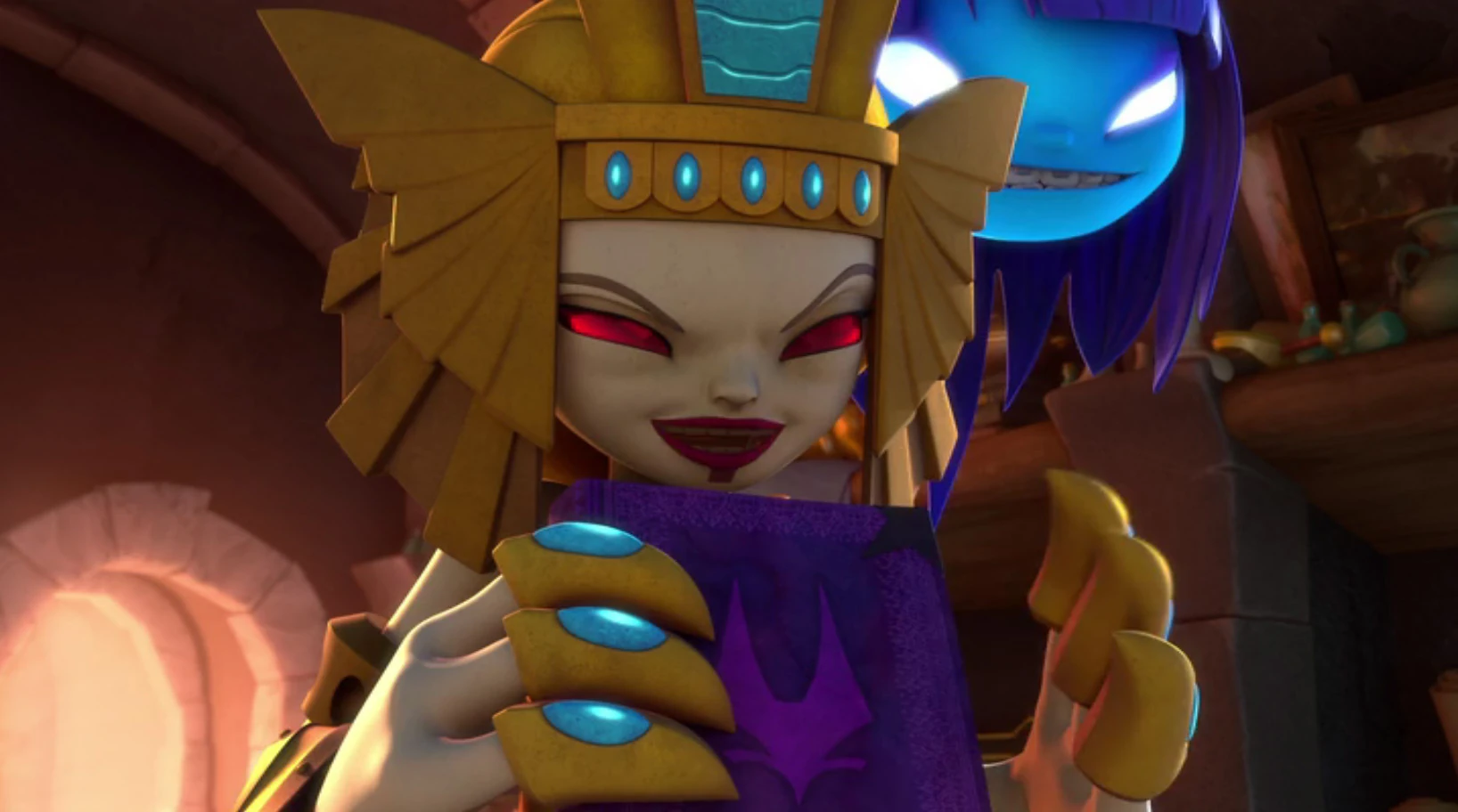 Image - S1E12 Golden Queen Dreamcatcher Book of Dark Magic.jpg ...