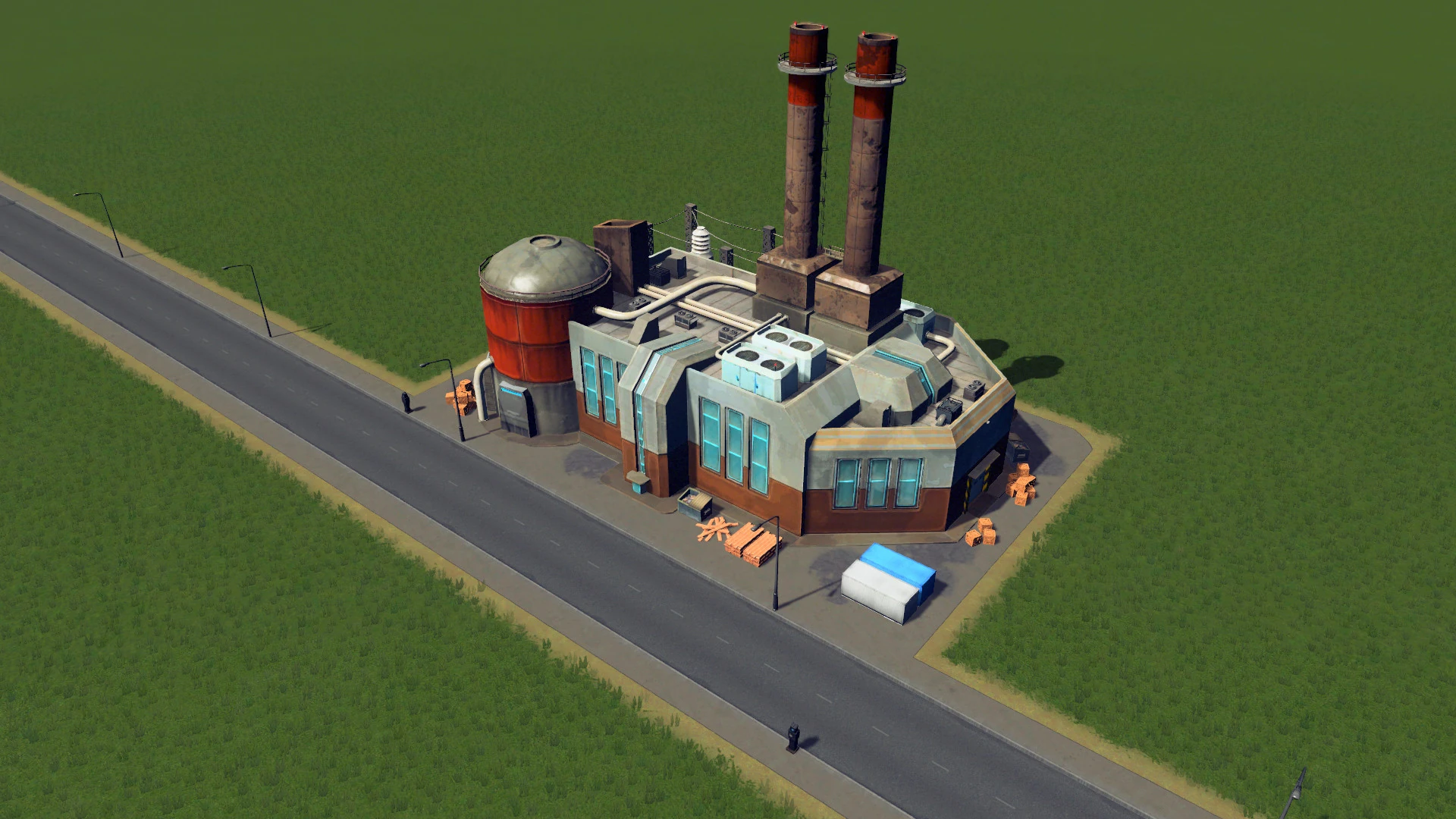 Oil power plant | Skylines Wikia | Fandom