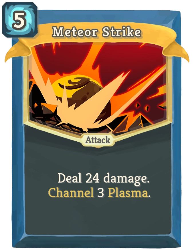 Meteor Strike | Slay the spire Wiki | Fandom