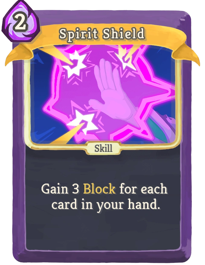 Spirit Shield | Slay the spire Wiki | Fandom
