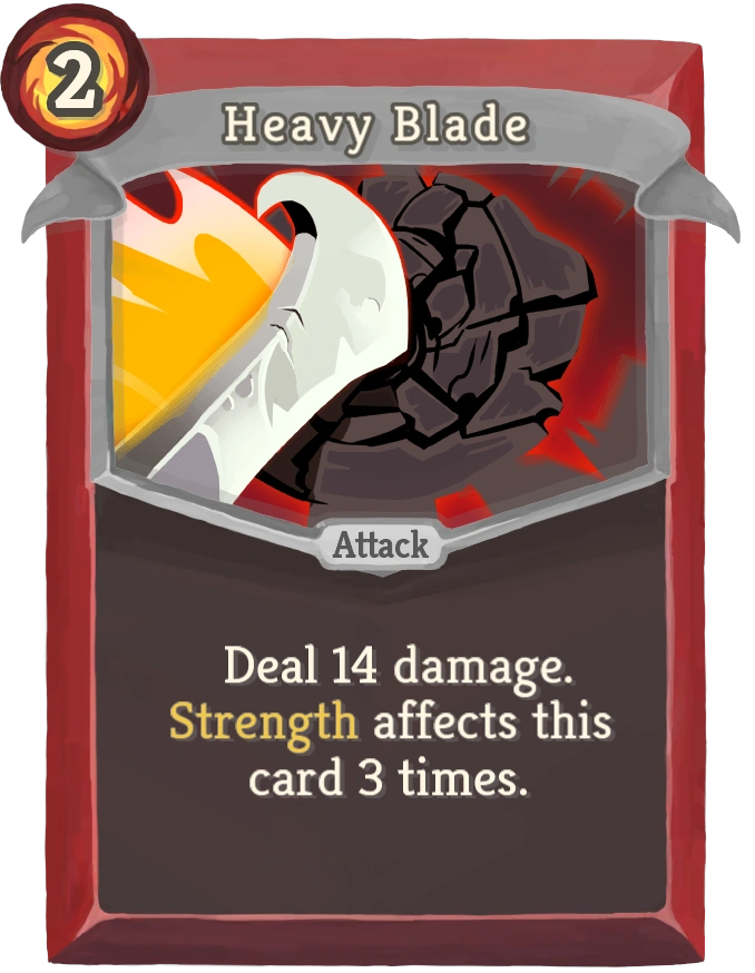 Heavy Blade | Slay the spire Wiki | Fandom