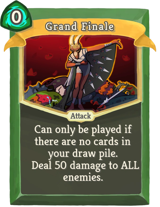 Grand Finale | Slay the spire Wiki | Fandom
