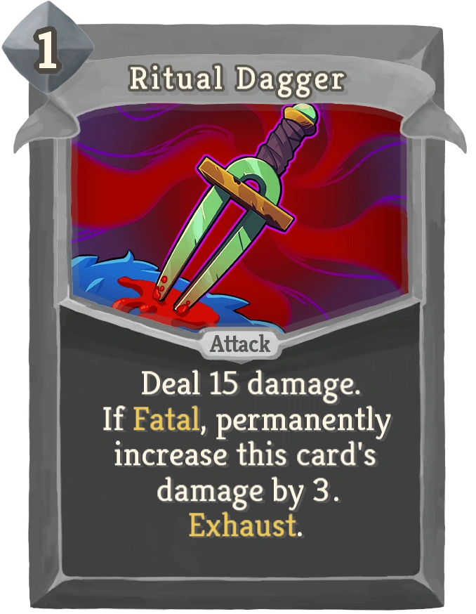Ritual Dagger | Slay the spire Wiki | FANDOM powered by Wikia