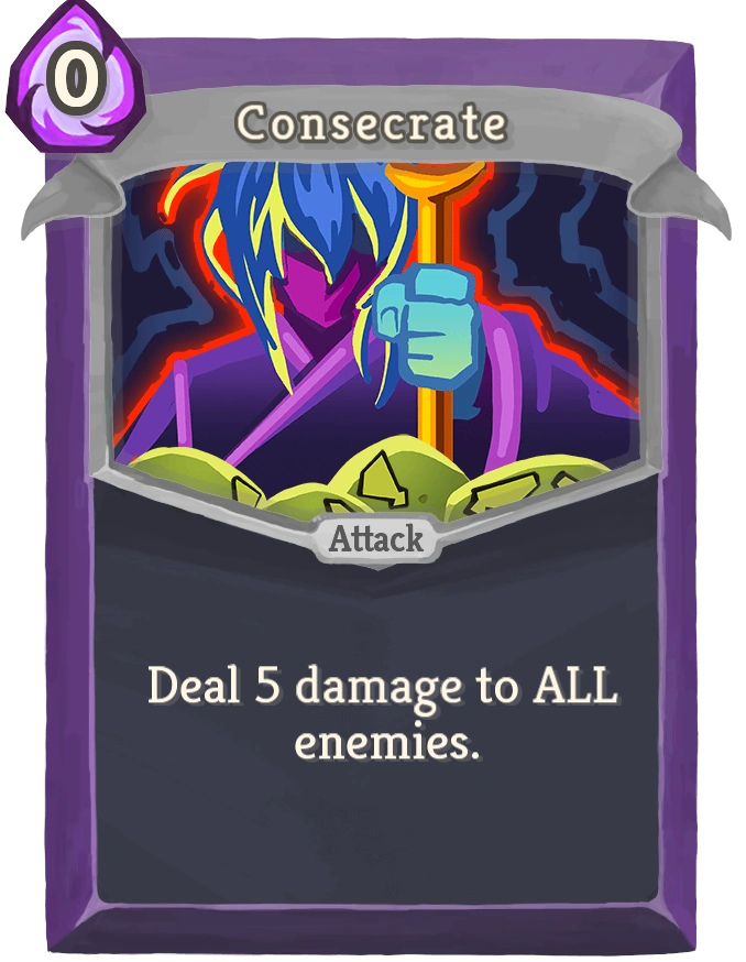 Consecrate | Slay the spire Wiki | Fandom