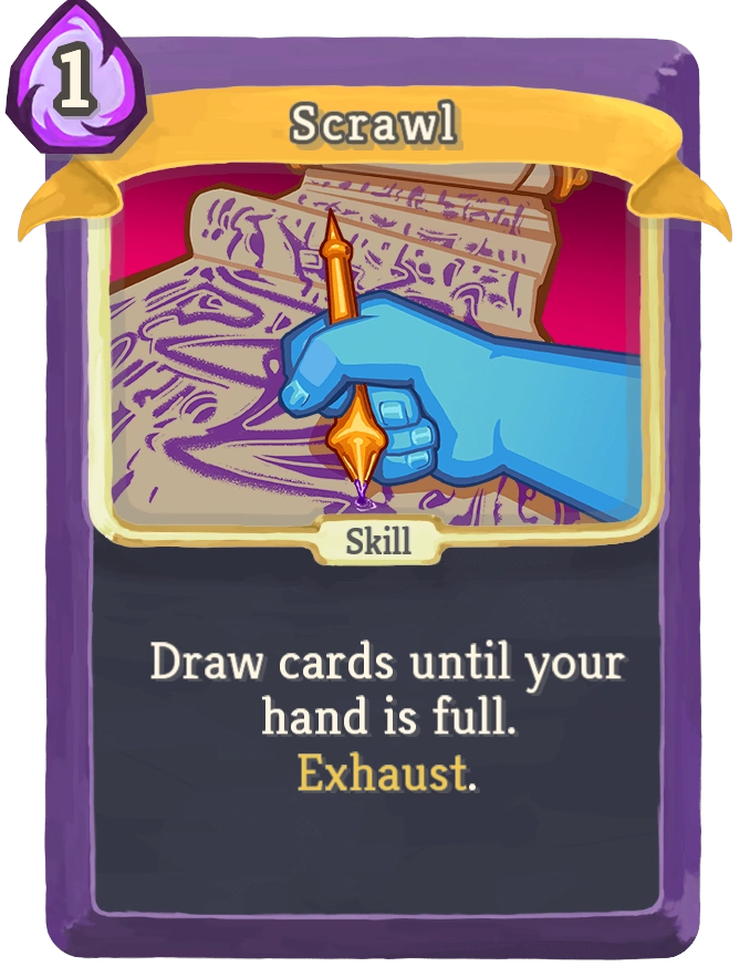 Scrawl | Slay the spire Wiki | Fandom