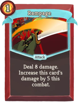 Rampage | Slay the spire Wiki | Fandom