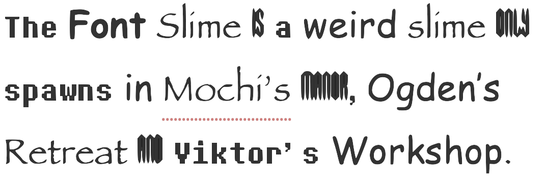 Font Slime | Slime Rancher Fanon Wikia | Fandom