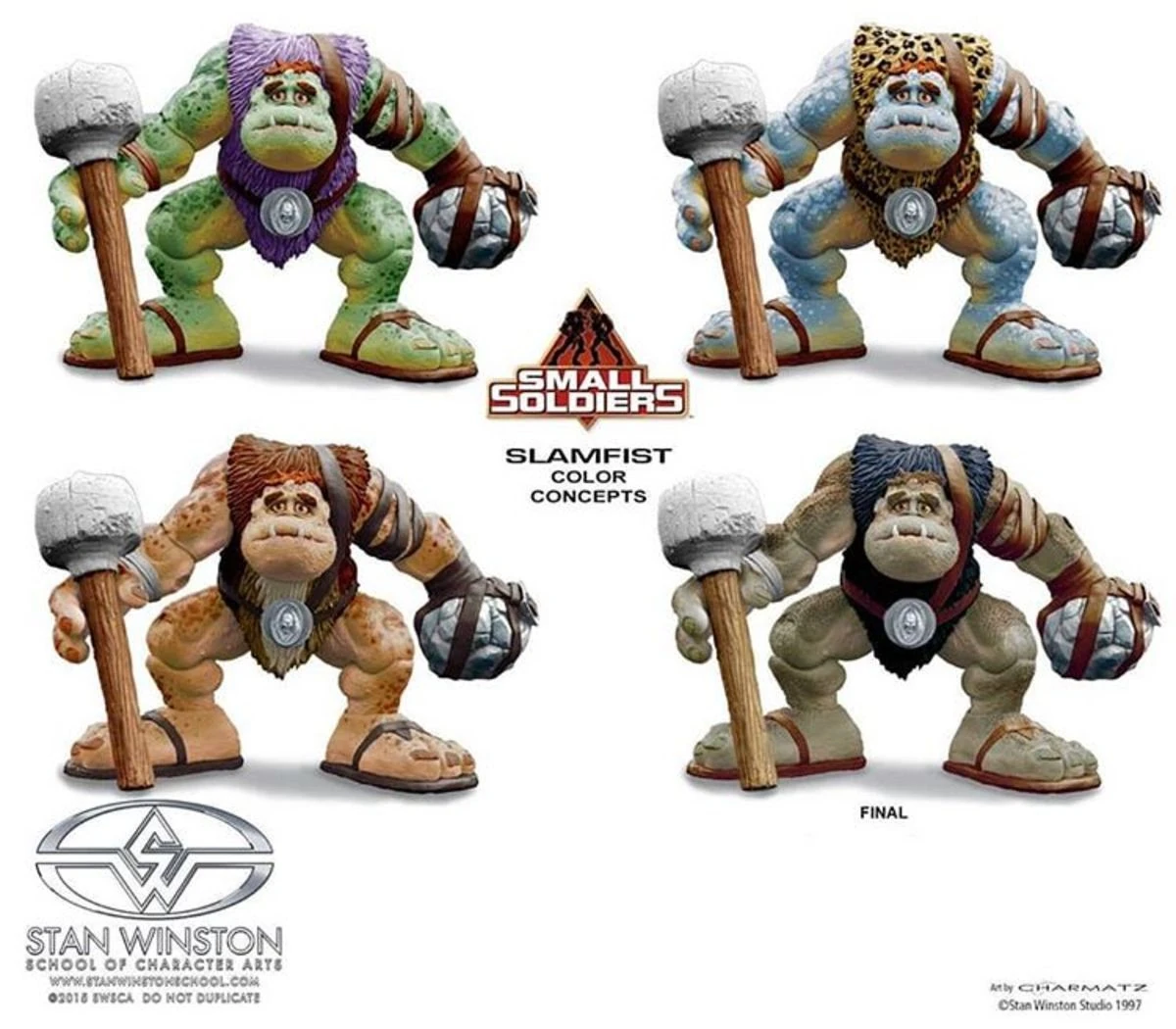 Gorgonite Concepts | Small Soldiers Wiki | Fandom