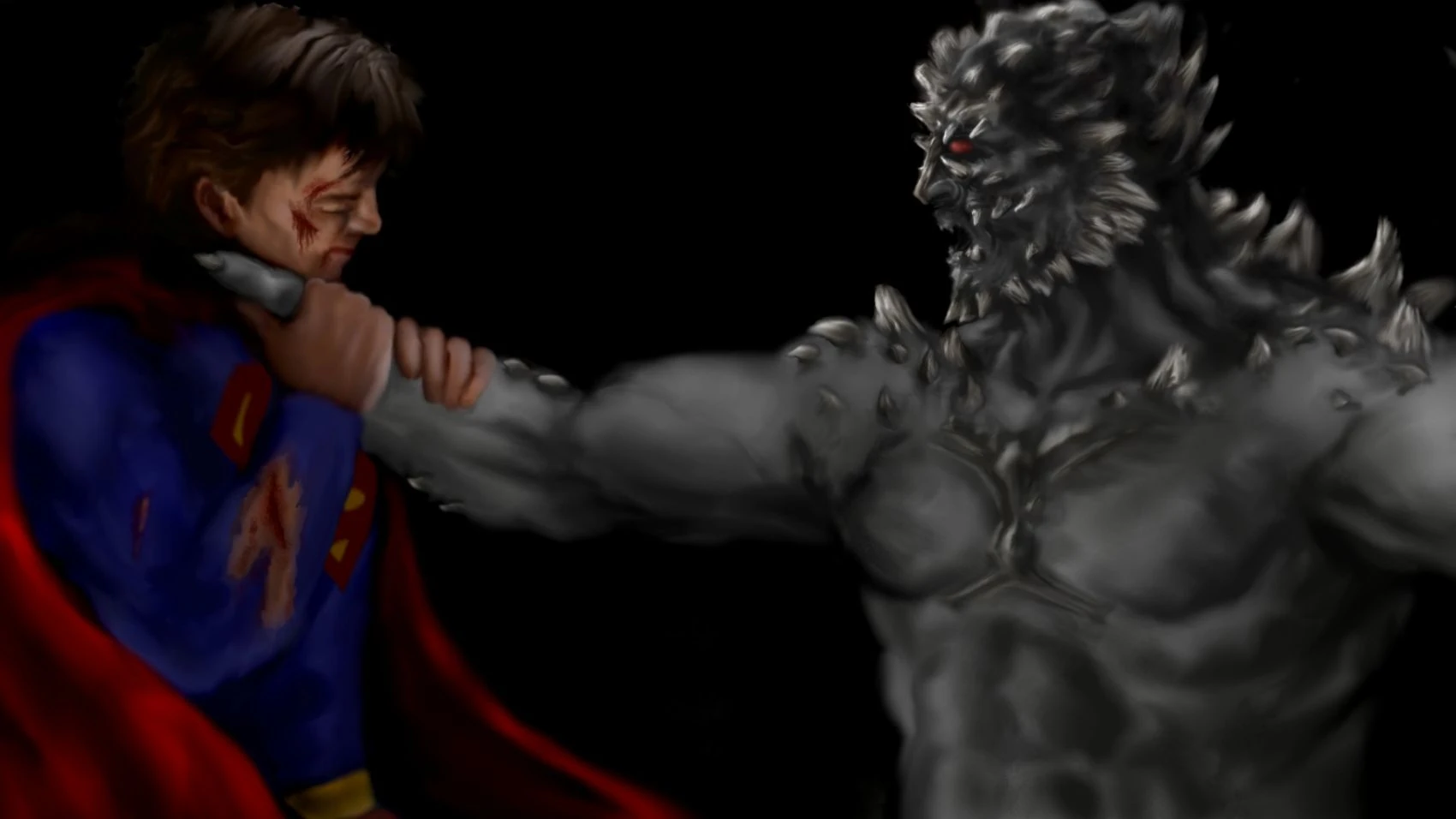 Image - DOOMSDAY vs SUPERMAN.jpg | Smallville Wiki | FANDOM powered by ...