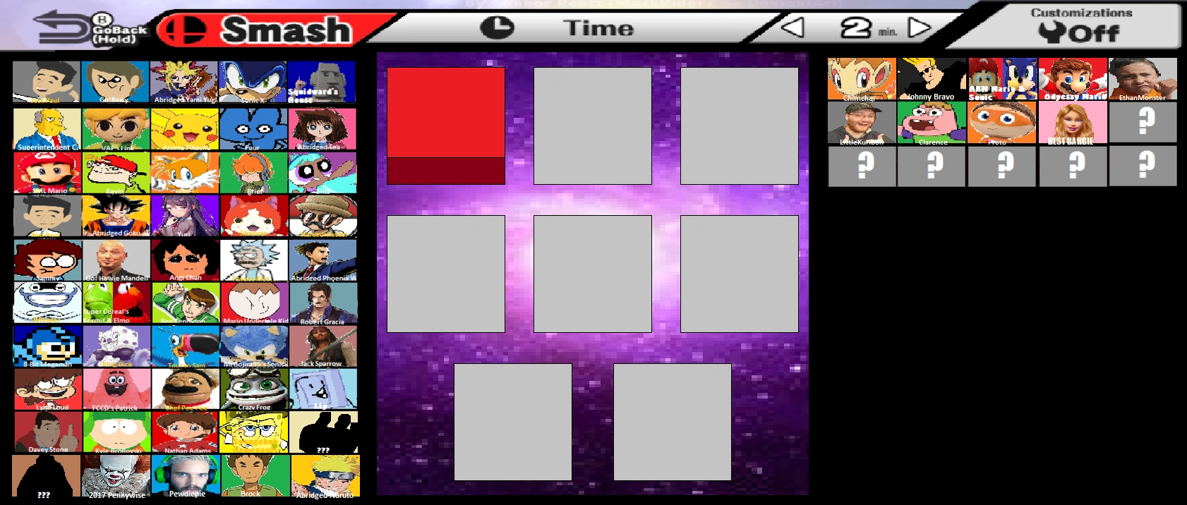 List Of Characters | SmashBrosLawlLove Wiki | Fandom