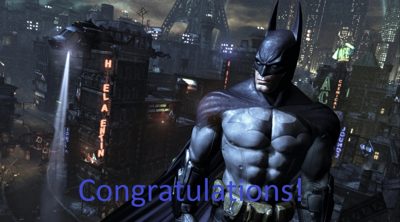 Image - Batman Congratulations.png | World of Smash Bros Lawl Wiki ...