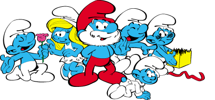 Obraz - Smurfy-smerfy-group.png | Smerfy Wiki | FANDOM powered by Wikia