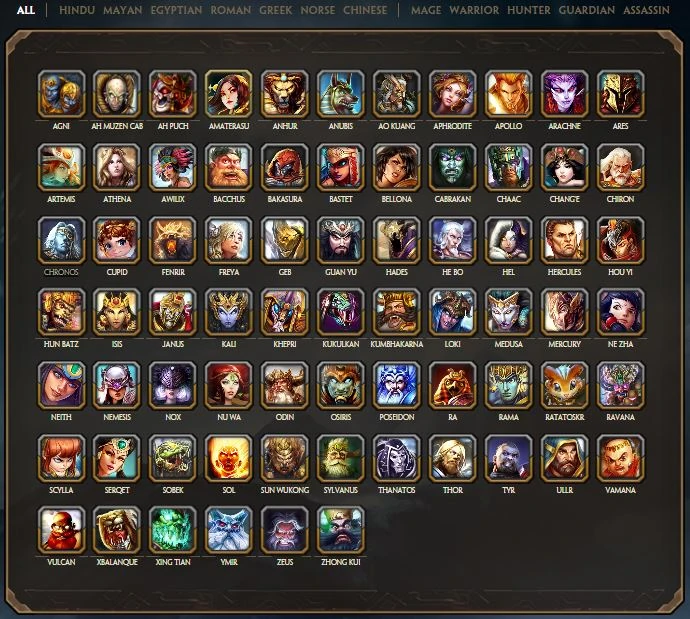 Götter | Smite Wikia | FANDOM powered by Wikia