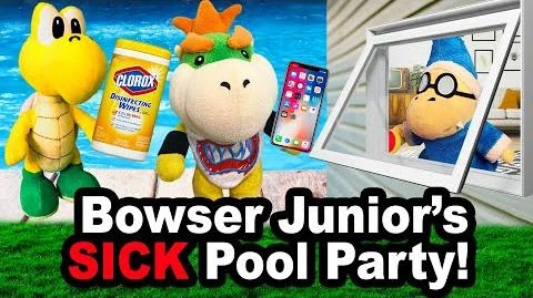 Bowser Junior's SICK Pool Party! | SuperMarioLogan Wiki | Fandom