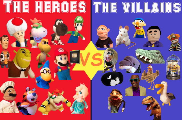 Image - Heroes vs. Villains.png | SuperMarioLogan Wiki | FANDOM powered ... Image - Heroes vs. Villains.png | SuperMarioLogan Wiki | FANDOM powered ...