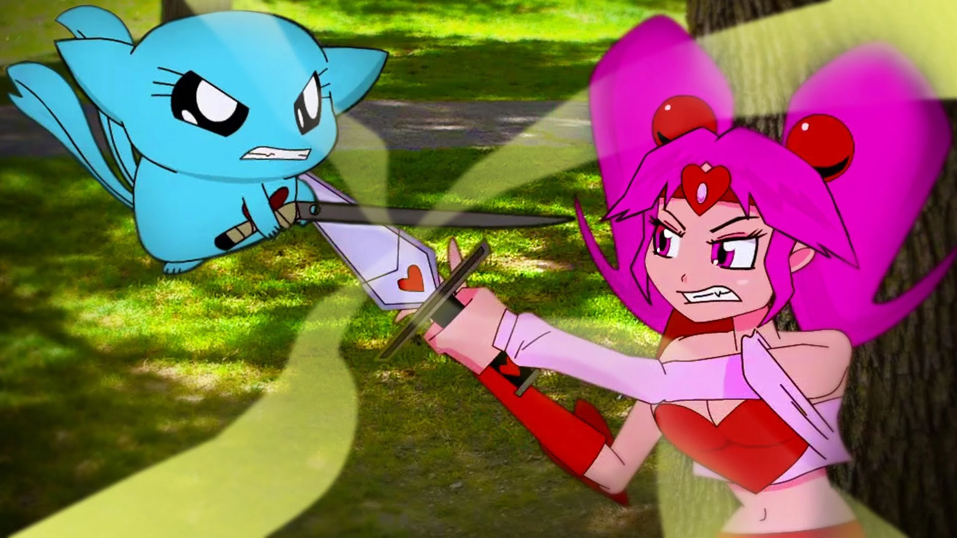 Into the Most Adorable Darkness (Oishi High School Battle) | Smosh Wiki ...