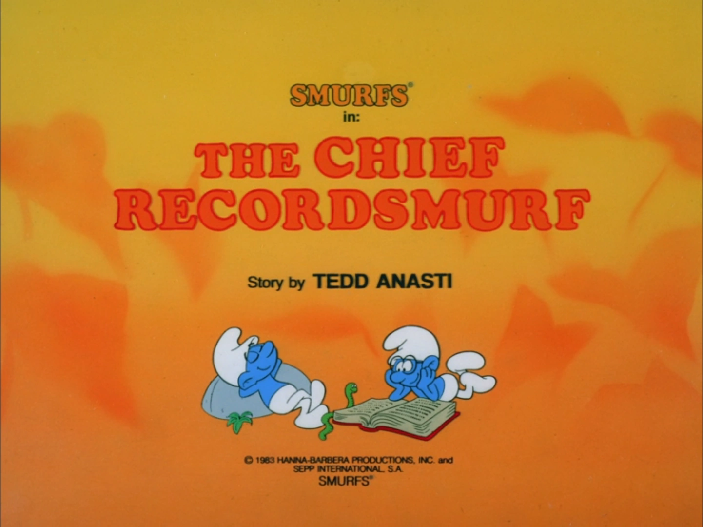 The Chief Record Smurf | Smurfs Wiki | Fandom