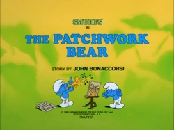 The Patchwork Bear | Smurfs Wiki | Fandom
