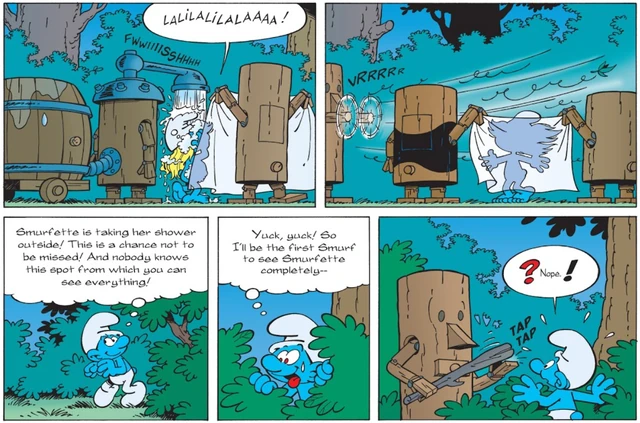 Image - Smurfette Showering Scene.jpg | Smurfs Wiki | FANDOM powered by Wikia