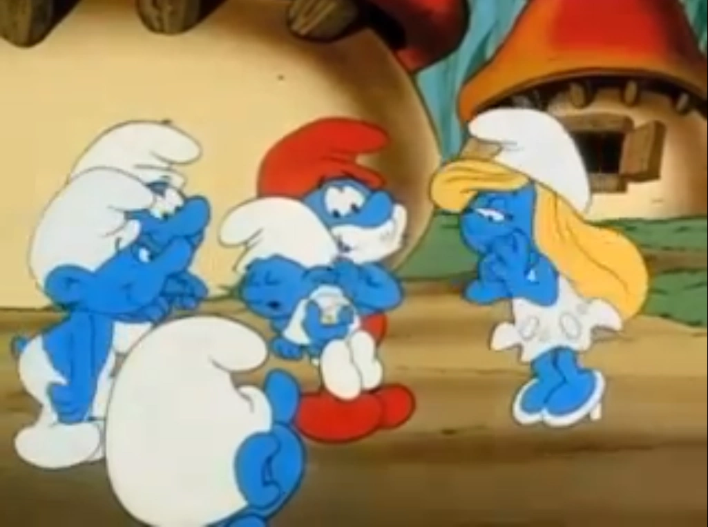 Image - Baby Smurf Sleeping- Season 3 intro.png | Smurfs Wiki | FANDOM ...