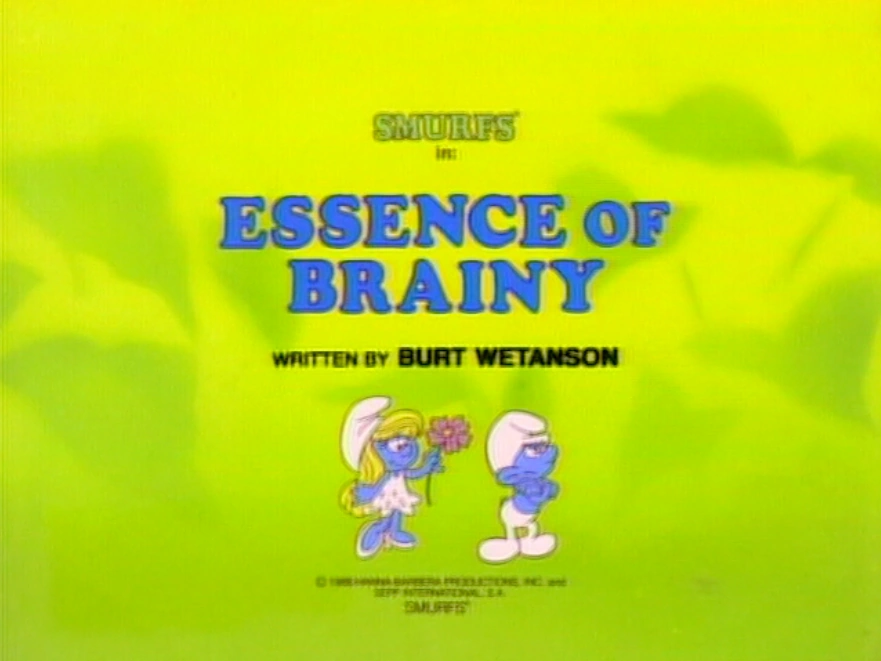 Essence Of Brainy | Smurfs Wiki | Fandom