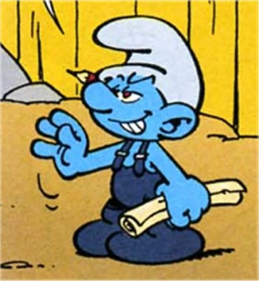 Gray Handy Smurf | Smurfs Wiki | FANDOM powered by Wikia