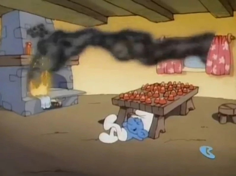 Image - Lazy Sleeping During Fire.jpg | Smurfs Wiki | FANDOM powered by ...