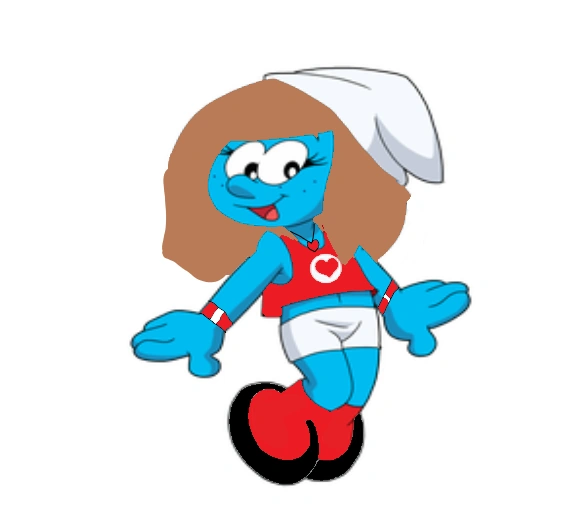 Sporty Smurfette (Magical Blue) | Smurfs Fanon Wiki | Fandom