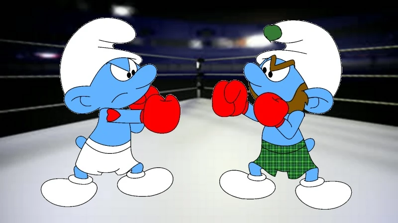 Image - Hefty And Duncan Boxing.jpg | Smurfs Fanon Wiki | FANDOM powered by Wikia