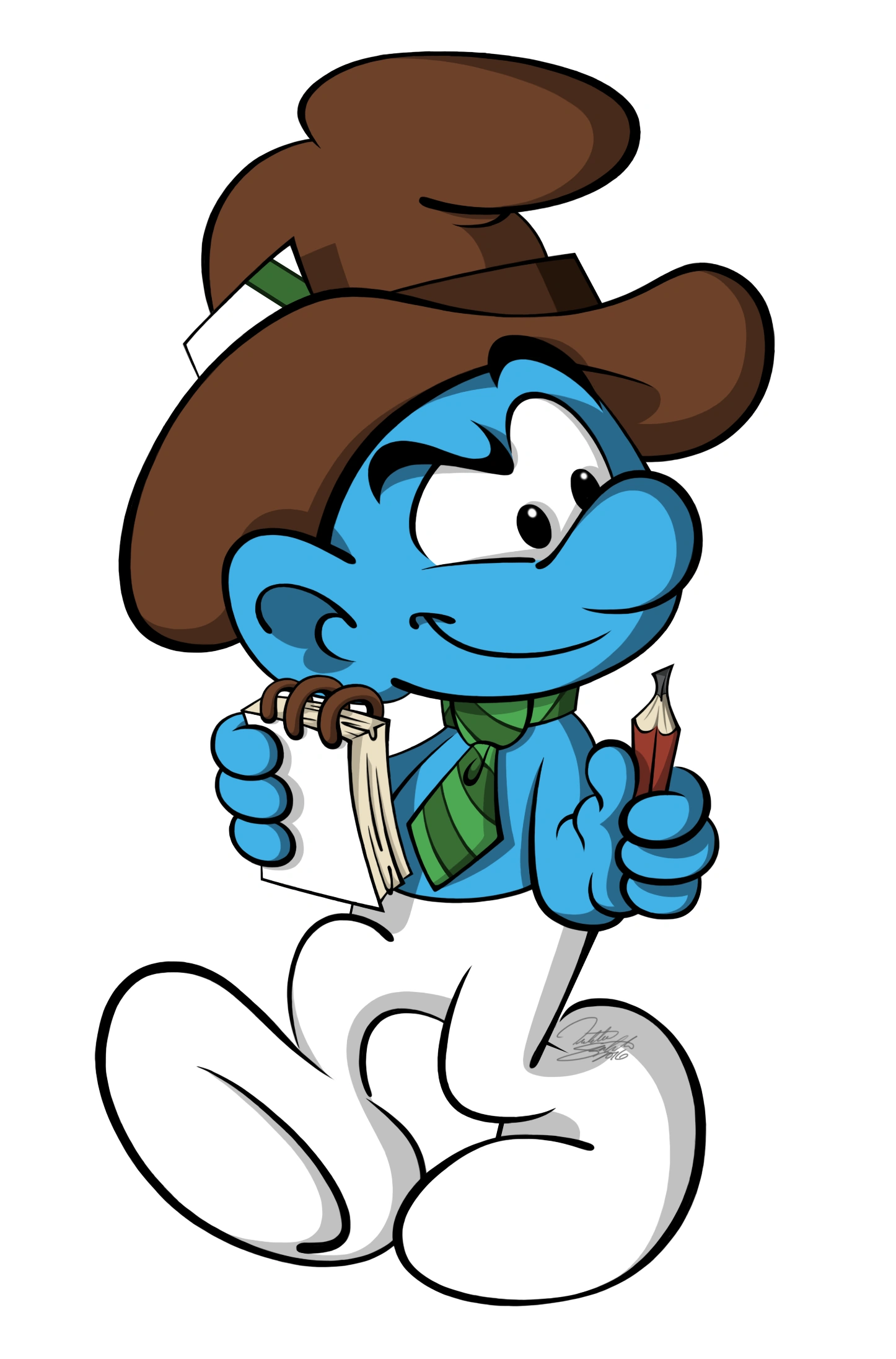Reporter Smurf (LD Stories) | Smurfs Fanon Wiki | Fandom
