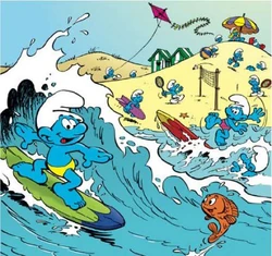 Beach | Smurfs Fanon Wiki | Fandom