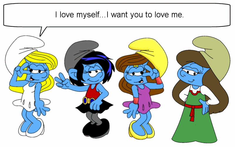 Image - Smurfettes Singing.gif | Smurfs Fanon Wiki | FANDOM powered by ...