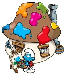 Painter Smurf | Smurfs' Village Wiki | FANDOM powered by Wikia