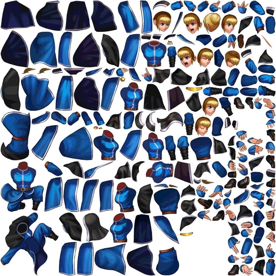 KOF 98 UM OL ripping sprites?