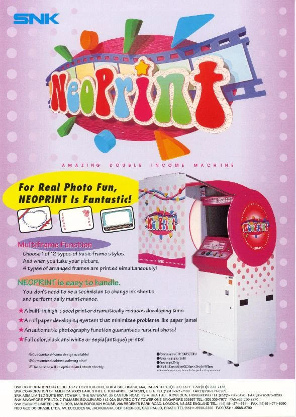 Neo Print | SNK Wiki | Fandom