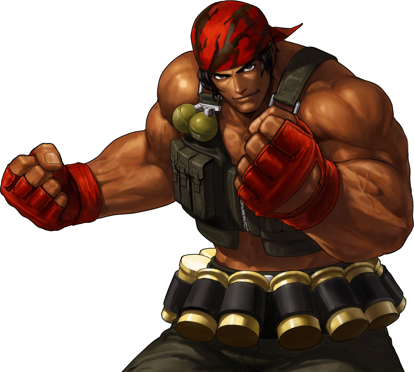 Image - Kof-xiii-ralf-jones-win-portrait.png | SNK Wiki | FANDOM ...