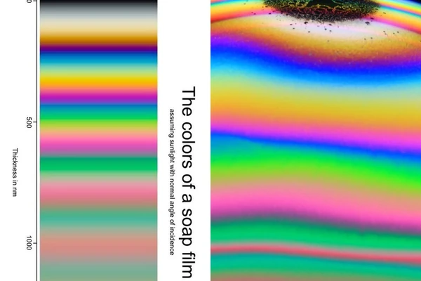 Color and Film Thickness | Soap Bubble Wiki | Fandom