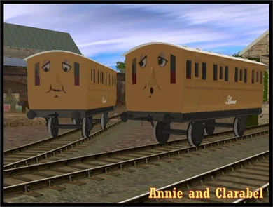 Annie and Clarabel | Sodor Island 3d aka si3d Wiki | Fandom
