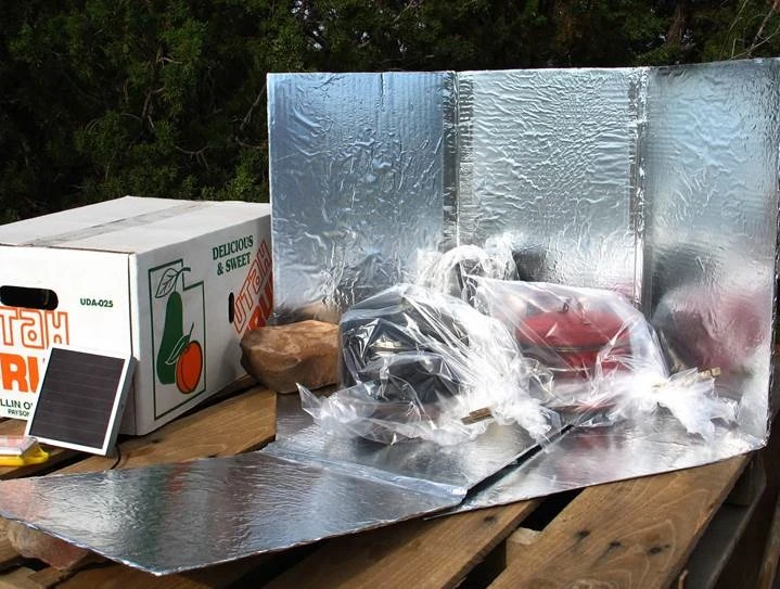 Seven Panel Cooker | Solar Cooking | FANDOM powered by Wikia