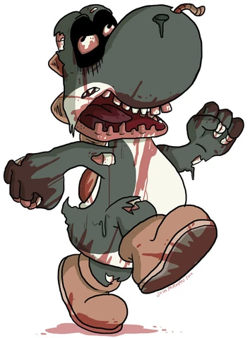 Image - Zombie yoshi by jmirman-d31udbt.jpg | SomeOrdinaryGamers Wiki ...