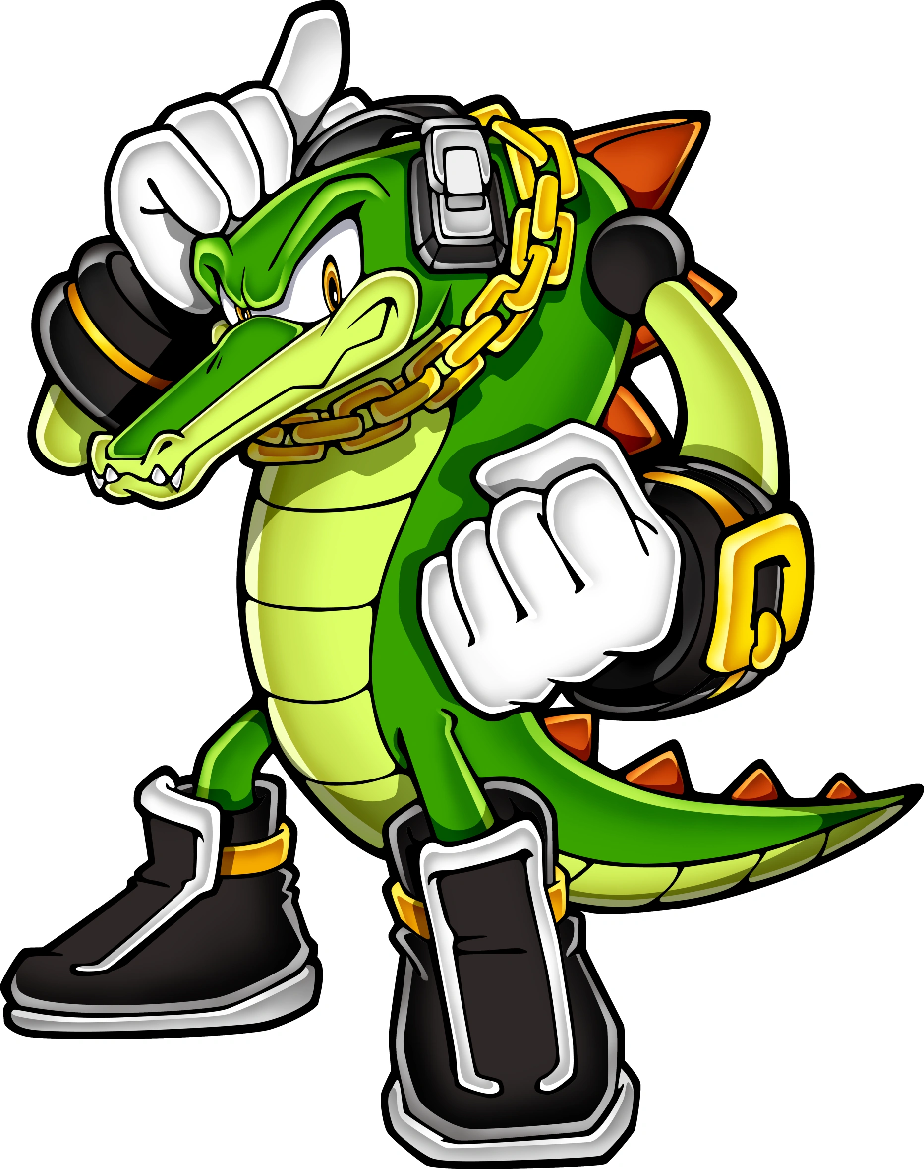 Vector the Crocodile | Sonic Art Assets DVD Wiki | Fandom