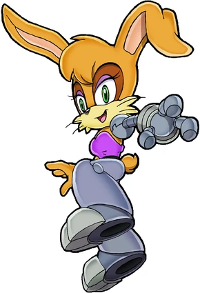 Bunnie Rabbot | Sonic Art Assets DVD Wiki | FANDOM powered by Wikia