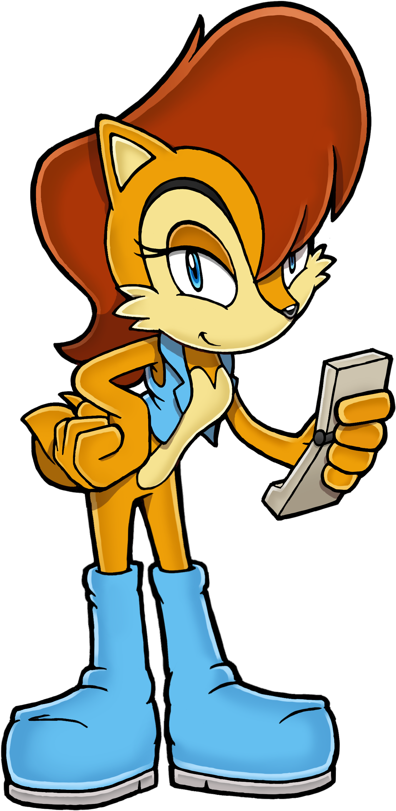 Blog:Artwork of Princess Sally Acorn | Sonic Art Assets DVD Wiki | Fandom