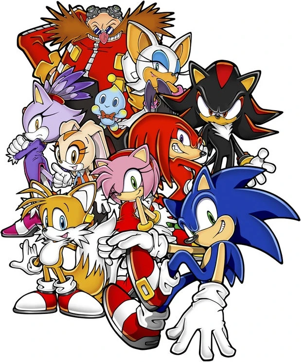 Characters | Sonic Art Assets DVD Wiki | Fandom