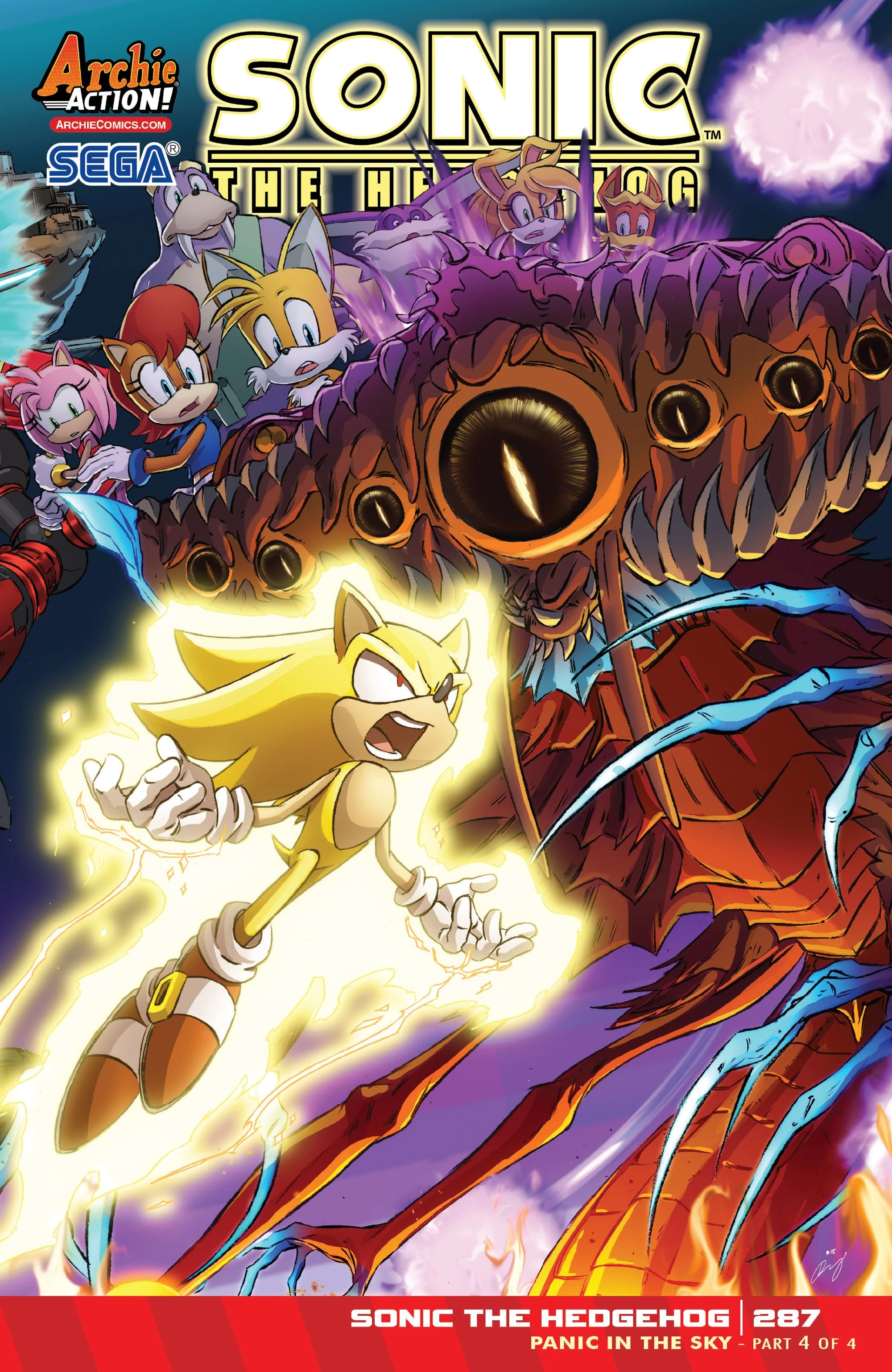 Archie Sonic the Hedgehog Issue 287 | Sonic Wiki | Fandom