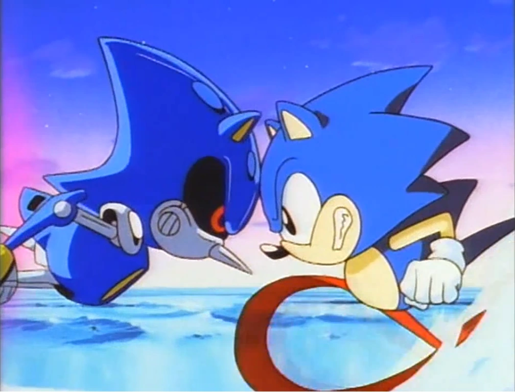 Imagen - Sonic vs metal sonic.png | Sonic Wiki | FANDOM powered by Wikia